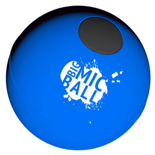 BIG MIC BALL A - A Throwable Microphone Ball.