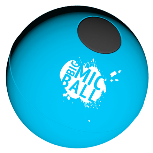 BIG MIC BALL A - A Throwable Microphone Ball.