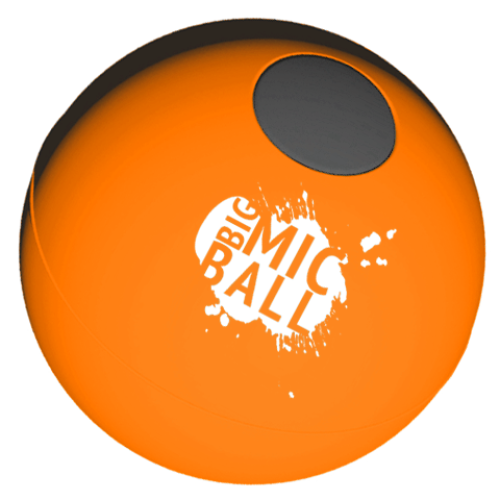 BIG MIC BALL A - A Throwable Microphone Ball.