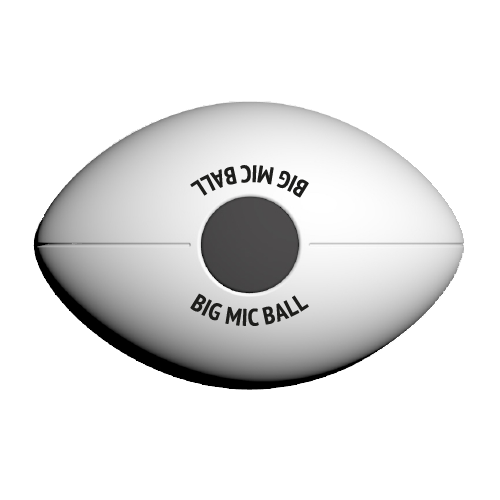BIG MIC BALL B - A Throwable Microphone Ball.